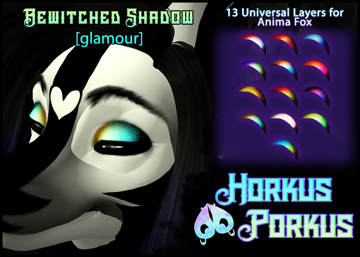 Second Life Marketplace - [HkPk] Bewitched Shadow for Anima Fox - Glamour